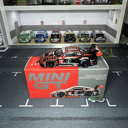 MINI GT Porsche 911 GT3 R #9 GTD PRO Pfaff 2023 IMSA Sebring 12Hrs ...