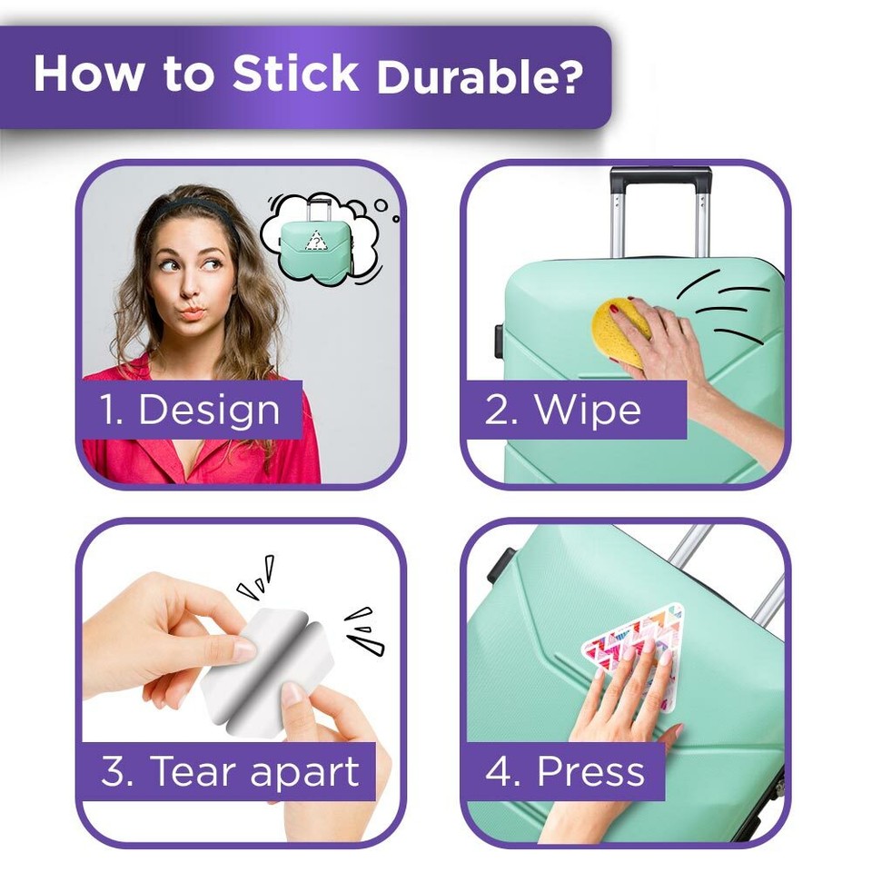 4x Triangle Stickers - Abstract Tropical Triangle Pattern #15780 | eBay