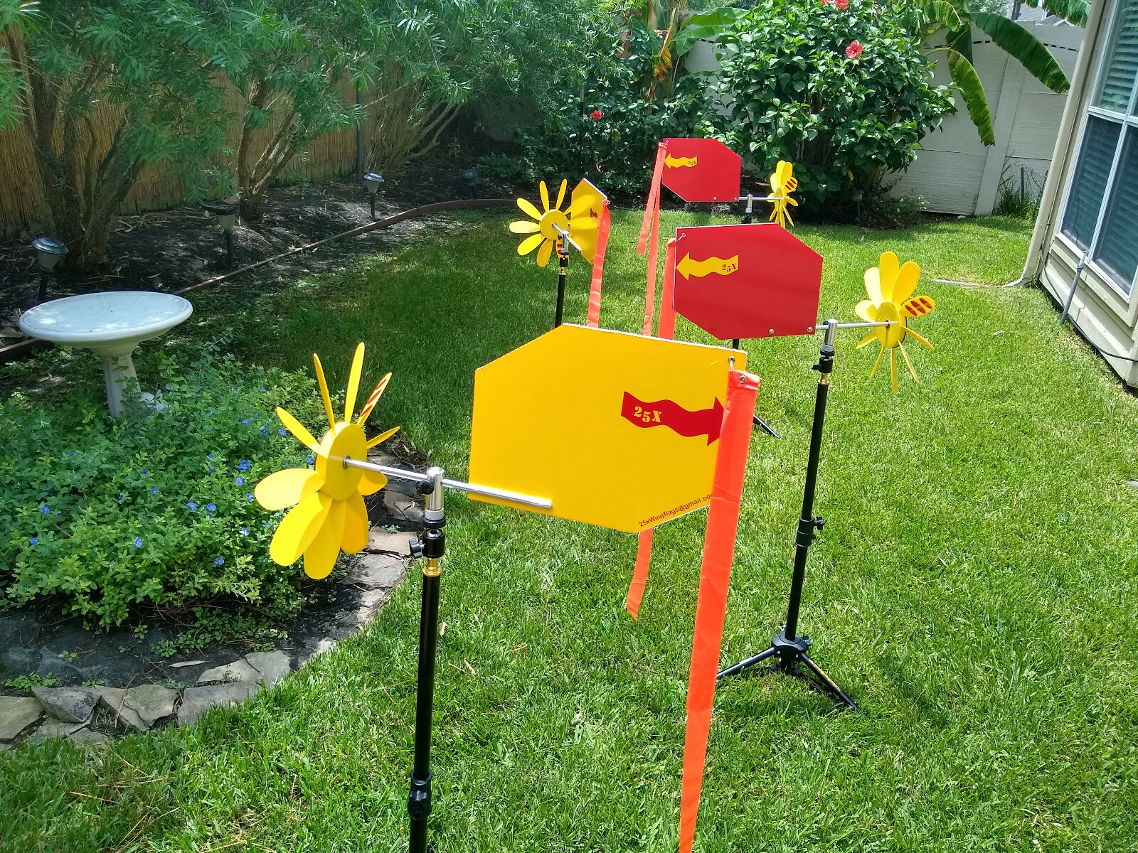 25xWindflags - Precision Benchrest Daisy Wheel Wind flags | eBay