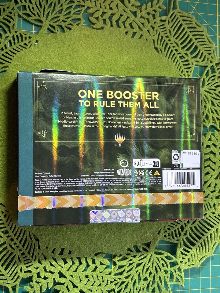 OMEGA BOX Magic The Gathering UNIVERSES BEYOND Lord of the Rings ...