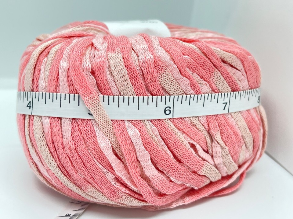 Trendsetter Infinity #59 Rose Melon Silk Cotton Blend Mesh Net Tube ...