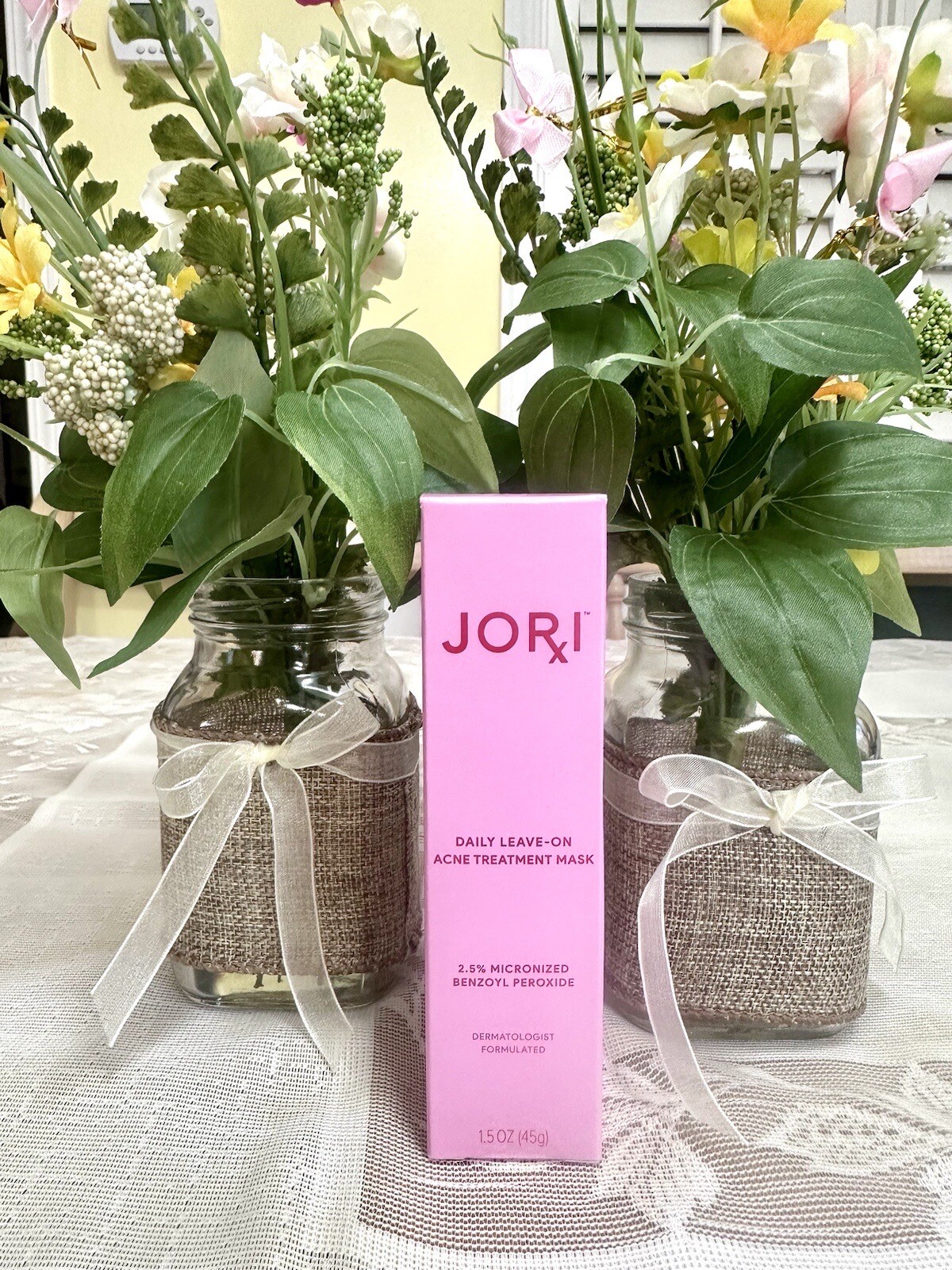 JORI Rx Daily Leave On Acne Treatment Mask 1.5oz w/ 2.5% Benzoyl ...