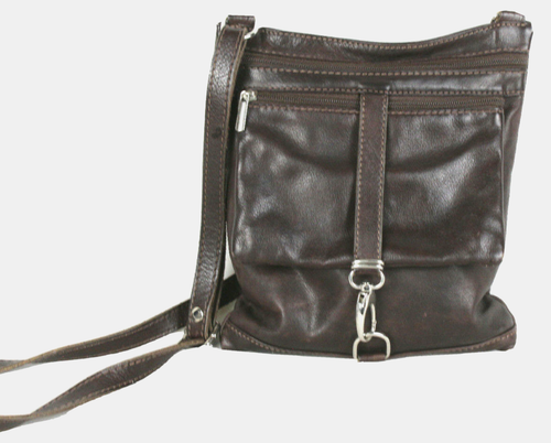 Italian Load Shoulder Bag, Leather, Unisex 26 x 24, Very Good Condition ...