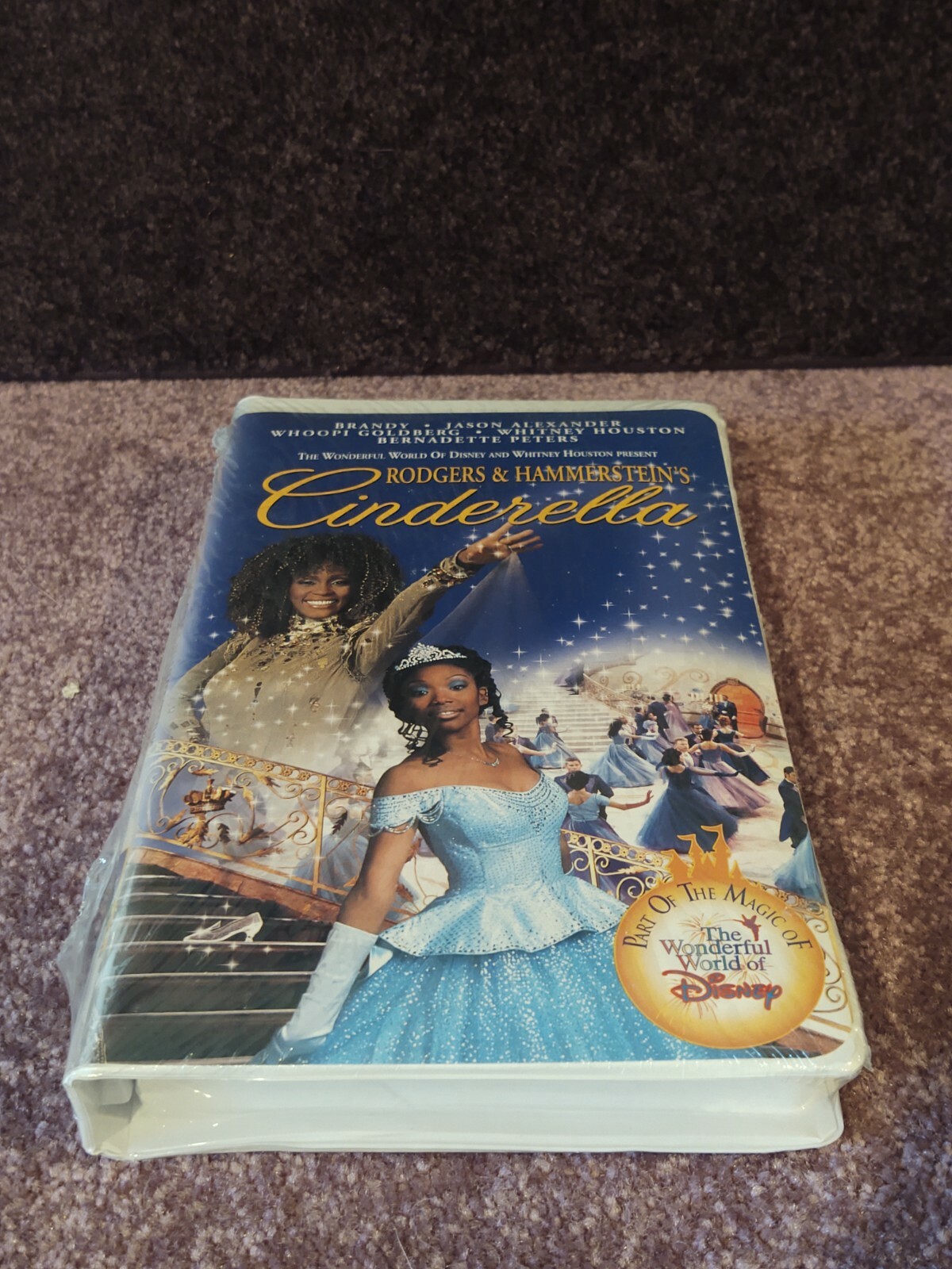 Walt Disney and Whitney Houston presents Cinderella. VHS FACTORY SEALED ...