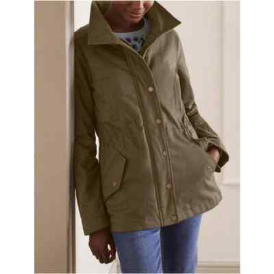 Boden Kentwell ARMY GREEN COAT SZ 16/18 | eBay