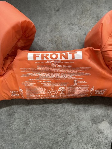 STEARNS Puddle Jumper Life Jacket Swim Float Child 30-50 lb Orange With ...