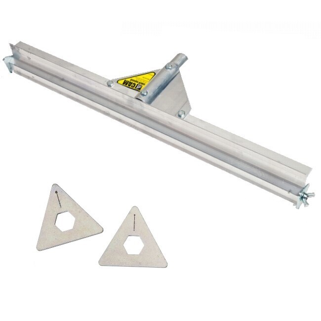 Midwest Rake 57201 Gauge Rake with Size 1 Cam Set Threaded Handle 24 ...