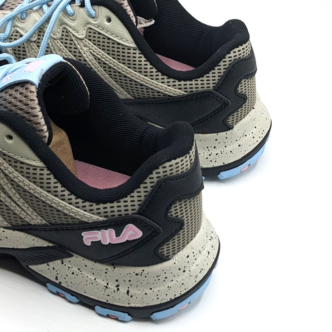 FILA "Quadrix" Women's Sports & Trail Shoes (Aqua-Silver-Coral) NEW ...