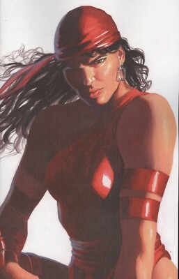 Daredevil (2022) #9 NM- Alex Ross Timeless Villain Elektra Variant ...