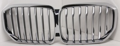 OEM BMW X5 Upper Grille 51-13-7-454-887 Surface Marks w/OUT surround ...