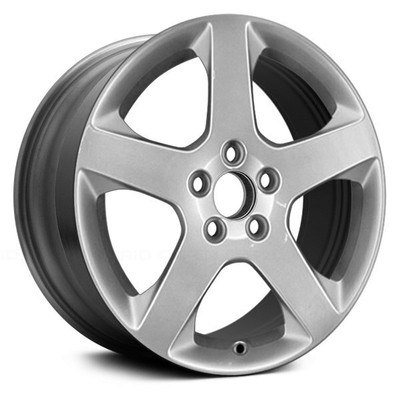 New Wheel For 2009-2010 Volvo C30 17x7 Alloy 5 Spoke Silver Bolt ...