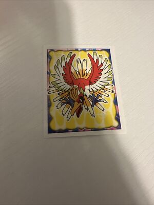 merlin collections pokemon stickers 2001 Ho-Oh #42 | eBay