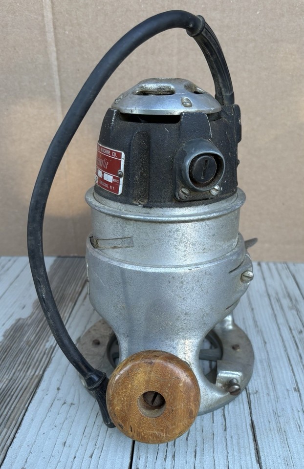 Vintage Porter Cable Machine Co. Speedmatic Model UBM Router with Model ...