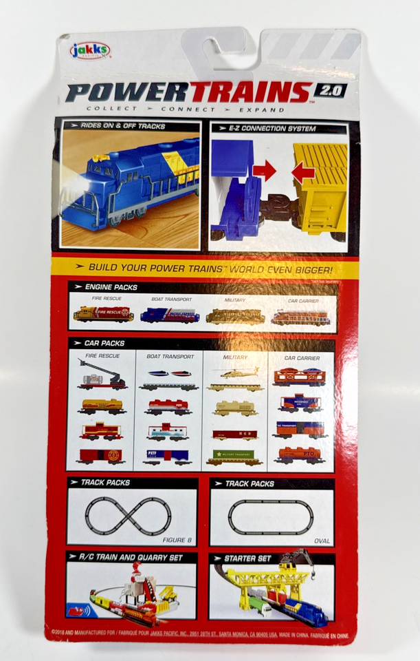 Power Trains 2.0 Boat Transport Car Pack - New - Jakks Pacific - 2018 ...