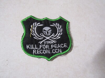 MILITARY PATCH SEW ON OLD VIETNAM ERA SPECIAL FORCES RECON TEAM RT ...