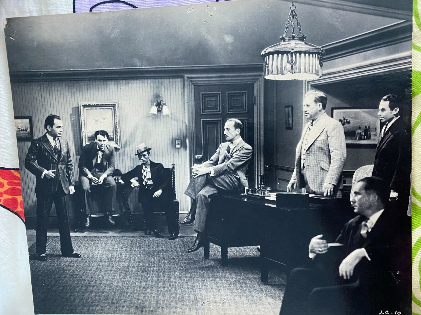 SUPER RARE!! 8X10 1931 ORIGINAL "LITTLE CAESAR" EDWARD G. ROBINSON ...