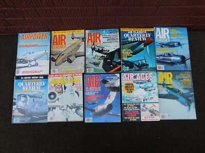 Lot of 10 Military Aviation Magazines - Air Classics, Air Aces, Etc | eBay