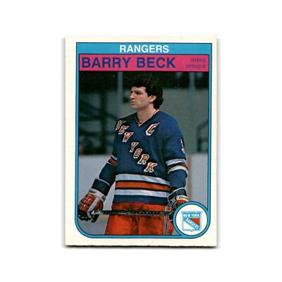 1982 O-Pee-Chee Barry Beck New York Rangers #219 | eBay