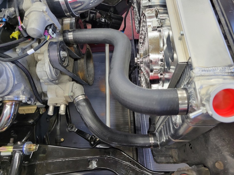 1968-1972 Chevelle LS Swap Radiator Hose Kit LS1/LS2 Dual Pass | Gates ...