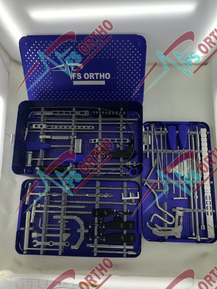 PFNA Nail Interlocking Instruments Set With Box Orthopedic Instruments ...