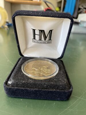 MIAMI DOLPHINS BRONZE MINT SCHEDULE COIN HIGHLAND MINT 1966 INAGURAL ...