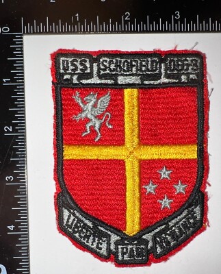 Cold War USN US Navy USS Schofield FFG-3 Patch | eBay