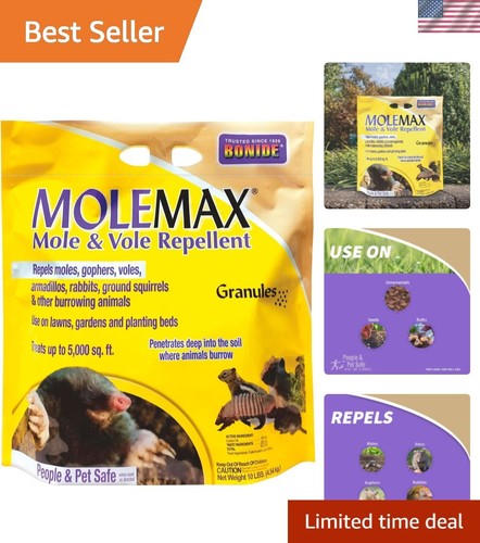 Ready-to-Use MOLEMAX Granules - Natural Mole Control for Lawn & Garden Care | eBay