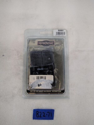 Motor Factory Organic GMA-A Series 2POT Brake Pads For Harley Models ...