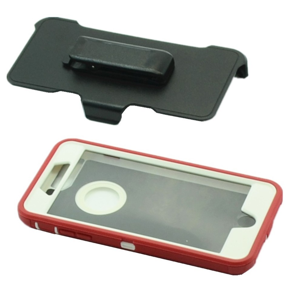 For Apple iPhone SE 2nd 3rd Shockproof Defender Case Cover +Screen ...