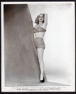 stunning MARIE WILSON busty leggy actress 1960 RARE ORIG PHOTO swimsuit pin-up | eBay