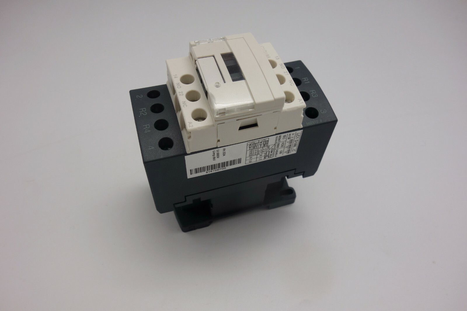 1pc New style FITS 4Pole LC1D188E7 AC CONTACTOR 18A COIL 48V AC 50/60HZ ...
