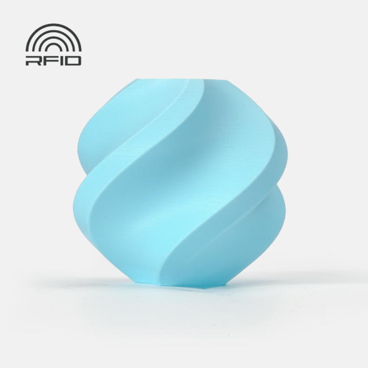 Bambu Lab PLA Matte Ice Blue Filament – Smooth Texture, High-Quality ...