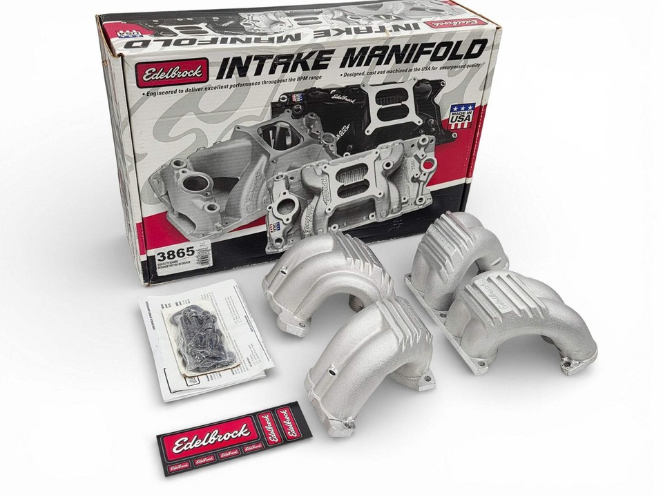 305 350 Edelbrock 3865 High-Flo TPI Intake Manifold Runner, Chevy ...