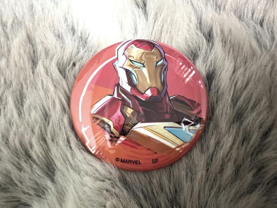 Marvel Rivals Iron Man Can Badge Metal Pin Collector New | eBay