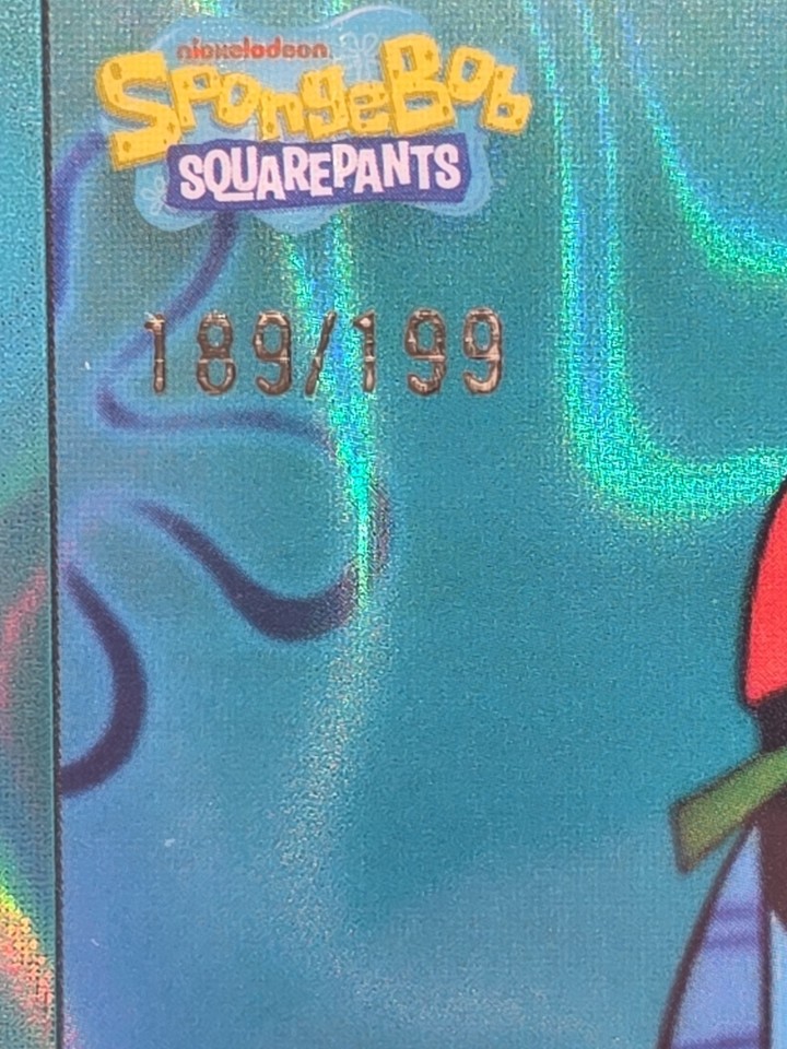 2025 Topps Chrome SpongeBob SquarePants Tony Fast . #154 Aqua Refractor ...