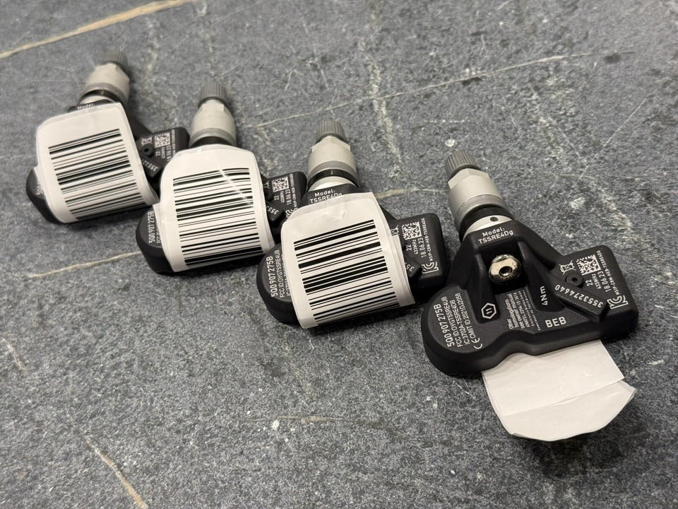 4x OEM Original Audi VW Porsche TPMS Tire Pressure Sensors 5Q0907275B ...