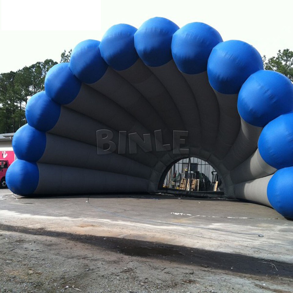 Inflatable Stage Cover Tent Giant Shell Dome Air Roof Marquee For Music ...