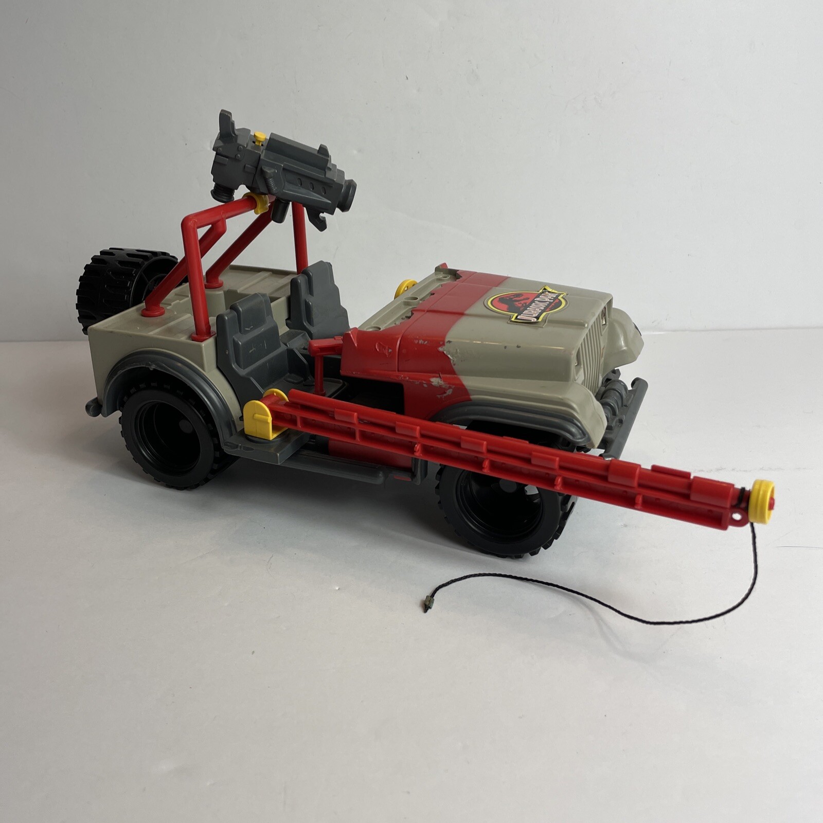 Jurassic Park Bush Devil Tracker Jeep Action Figure Vehicle Kenner 1993 ...