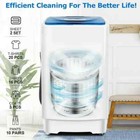 Portable Washing Machines, 17.8Lbs Capacity Washer 2.3Cu.ft Washer ...