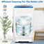 Portable Washing Machine,17.8Lb Capacity Washer 2.3Cu.ft Washer and ...