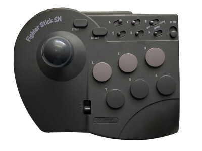 Fighter Stick SN Arcade Controller Super Nintendo Console Game System ...