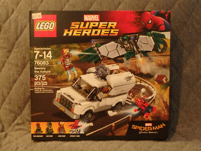 LEGO MARVEL SUPER HEROES 76083 BEWARE THE VULTURE SEALED SET | eBay