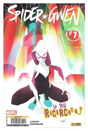 SPIDER-GWEN #1 Spider-Woman Gwen Stacy High grade 1st Print Italian ...