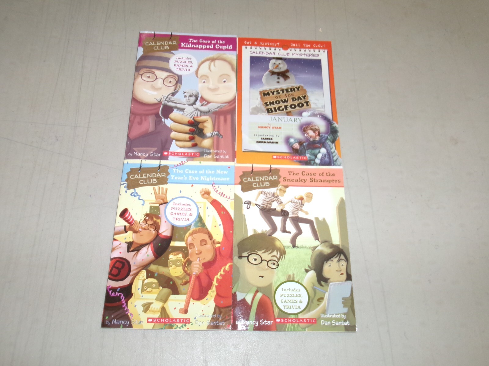 Calendar Club Mysteries Series by Nancy Star (4 From Series-Titles ...