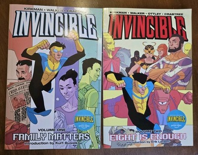 INVINCIBLE TPB VOLs 1 & 2 Family Matters / Eight is Enough IMAGE COMICS ...