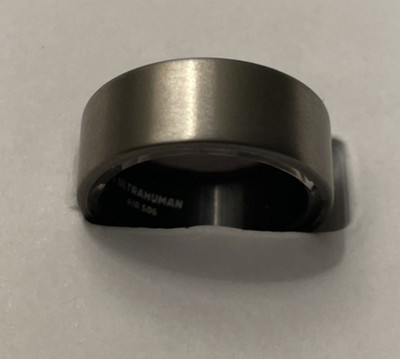 Ultrahuman Air Smart Ring - Size 6 - Raw Titanium - No Monthly ...