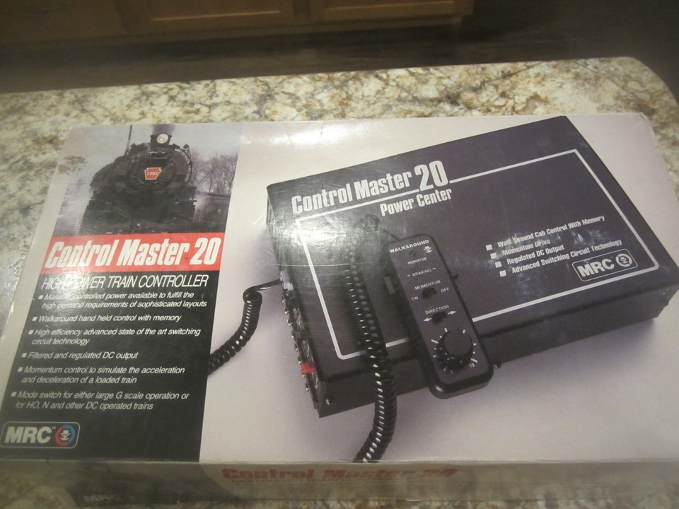 MRC Control Master 20 G Scale Power Center | eBay