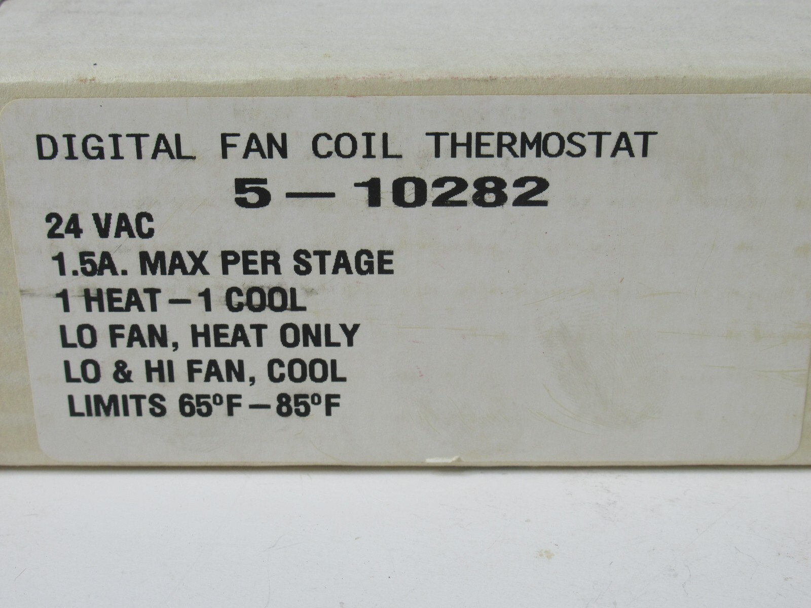 (NEW) PSG CONTROLS 5-10282 24Vac 1.5A Digital Fan Coil Thermostat | eBay