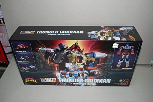 NEW Figure Gridman the Hyper Agent THE GATTAI Thunder Gridman TOKUSATSU ...