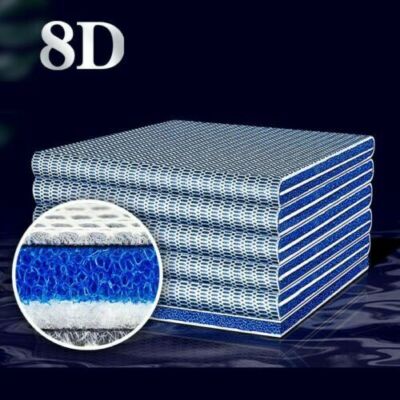 8D Aquarium Filter Media 8-Layer Filter Pads Bio Sponge Foam for Fish ...